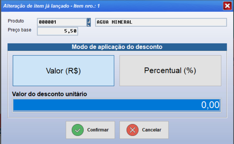 Realizando uma Venda